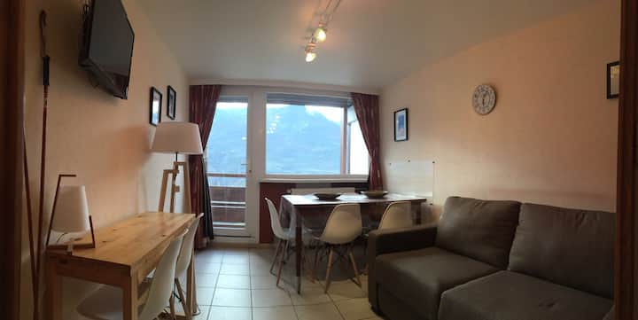 Duplex Ménuires Quartier Croisette Skis Aux Pieds - Val Thorens