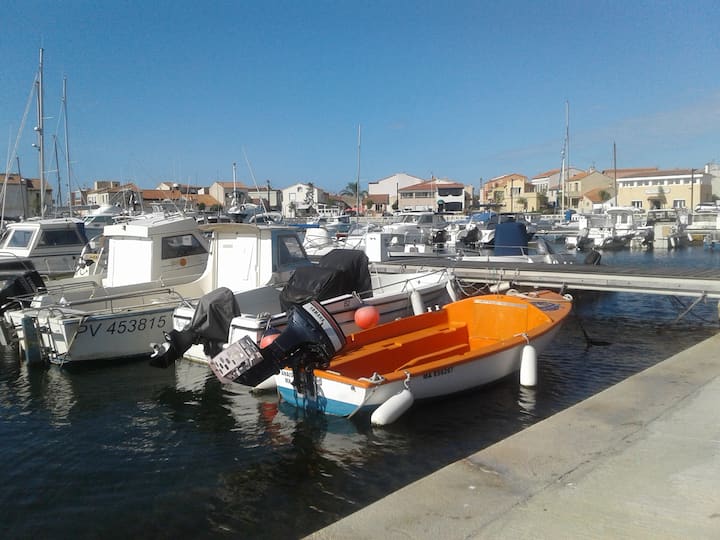 Carro Vue Port Et Mer "La Maison Des Bateaux" - Carro