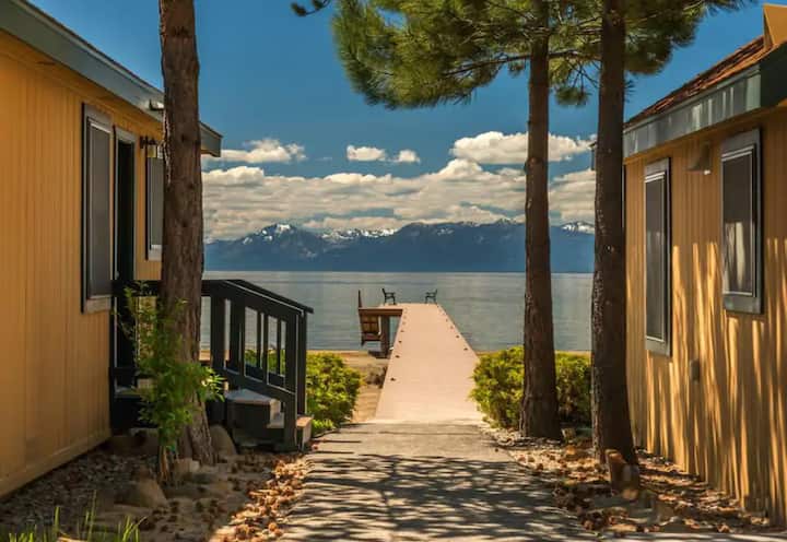 Jun Promo-hip Studio-n Tahoe-private Beach & Pier - Tahoe Vista, CA