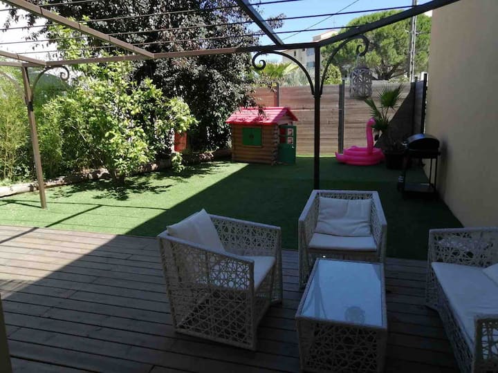 Rez Jardin Standing 2 Grandes Terrasses Jardin - Fréjus