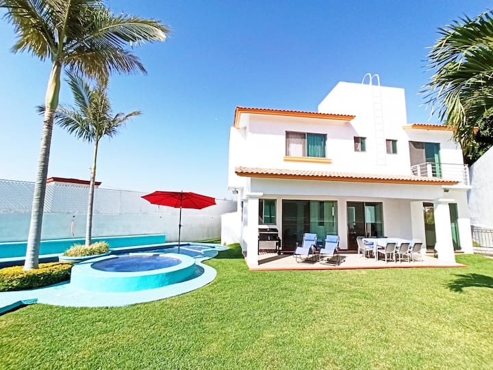 Casa Con Jacuzzi/alberca/caldera Lomas De Cocoyoc - Morelos