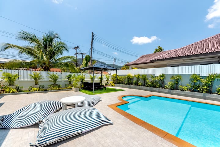 +4 Bed Closeby Patong + Families + Netflix + - Phuket