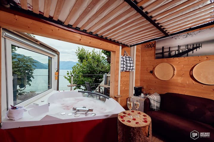 Baumhaus Mit Ausfahrbarem Whirlpool Inkl. Kurtaxe - Spiez