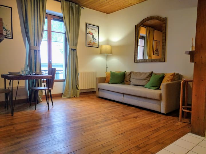 T2 Ultracentre Balmat | Vue Mtblanc | 37m2 | Fibre - Chamonix-Mont-Blanc