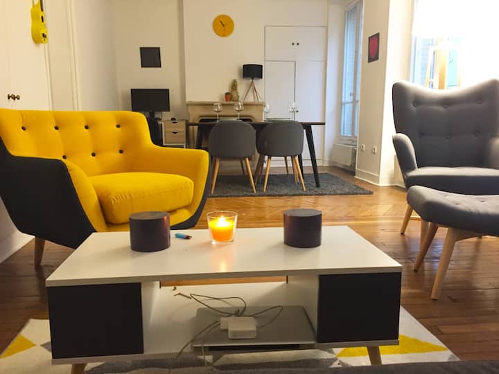 T2 Luxueux De 53m² - 50 M Du Metro - Paris