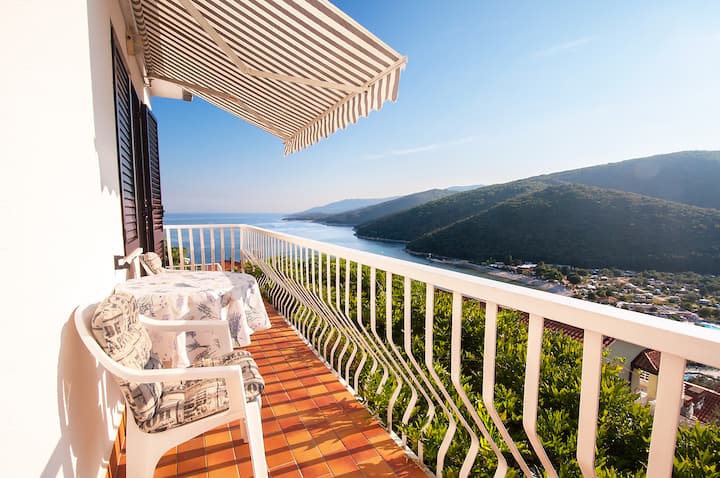 Wonderful Beach View Apartment - Rabac