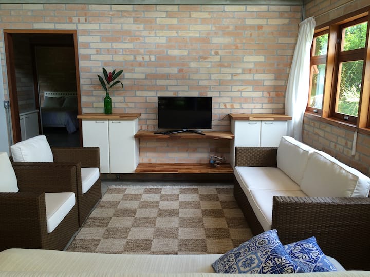 Chalé Com Charme E Privacidade 200megas Wi-fi - Ilhabela