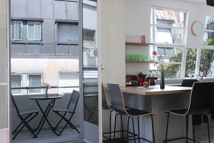 Flat In Iconic Art Deco Building, Safe, Cozy, Calm - Buenos Aires