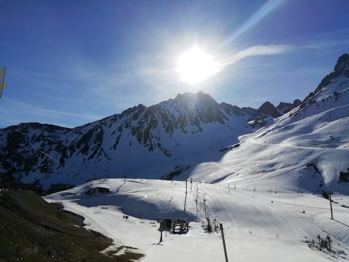 Appartement A La Mongie 100 % Pieds Des Pistes - La Mongie