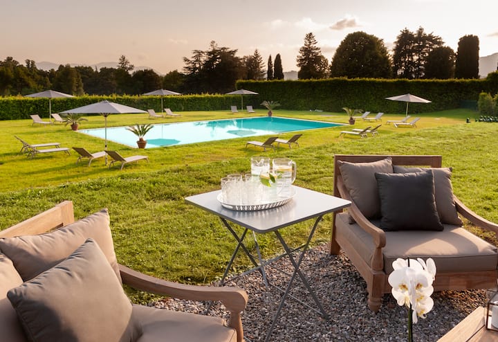 House One In Villa 6+2 Persone - 盧卡