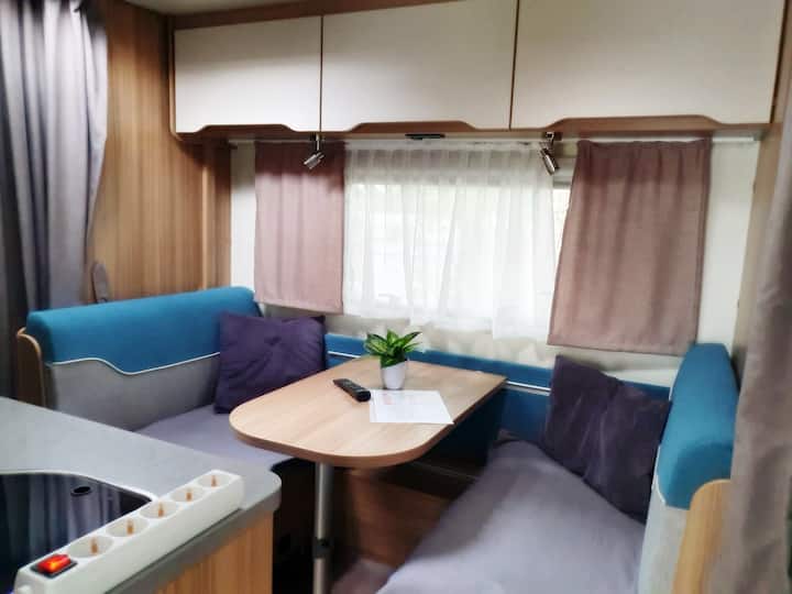 #C1 Caravan Mit Komfort, Küche, Vorzelt, Terrasse - Świnoujście