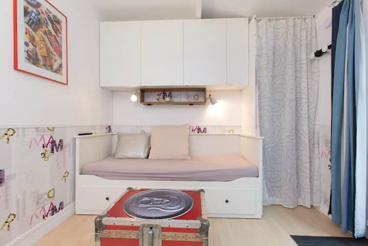 La Défense Bright Studio With Private Terrace - Nanterre