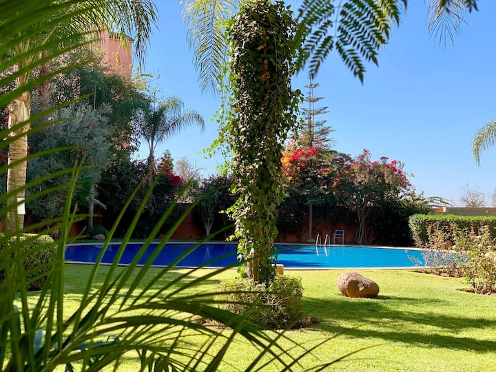 A L'hivernage, Joli Appart, Piscine Garage Fibre - Marrakesh