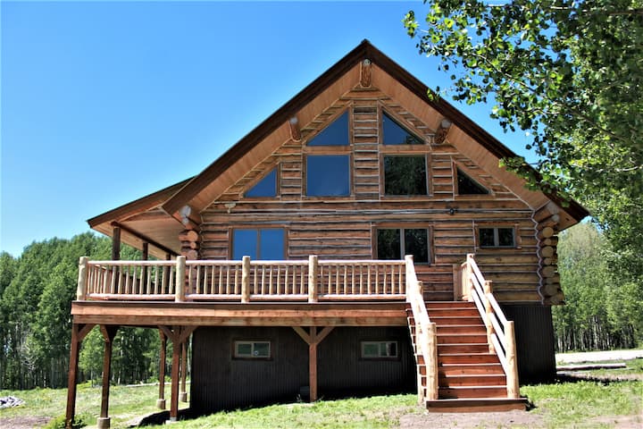 Modern Log House In A Spectacular Setting - Mancos State Park, Mancos