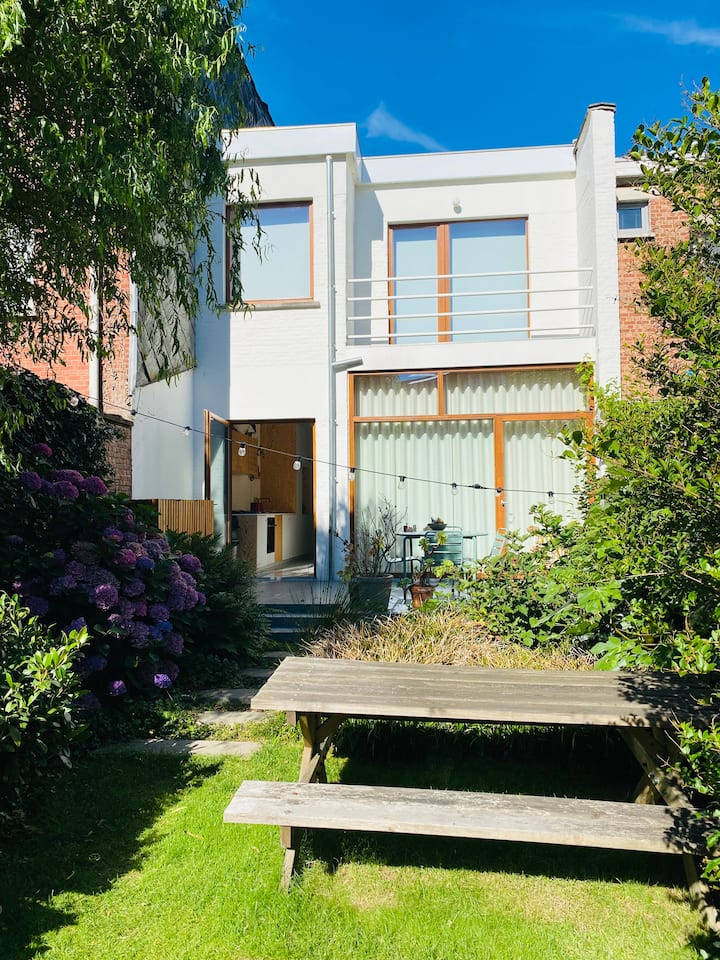 Spacieuse Maison Avec Beau Jardin à Côté D'un Parc - Antwerpia