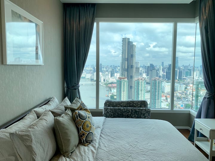 Spectacular View In A Luxe High-rise Condominium - Bangkok