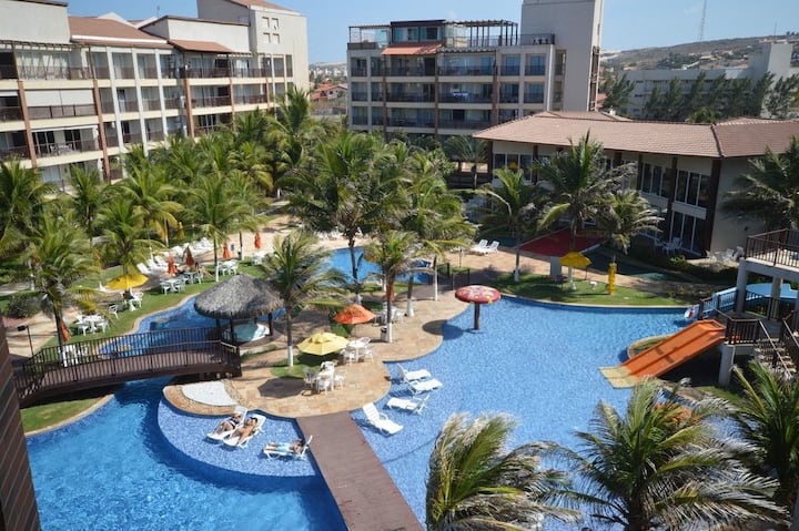 Confortável Apto No Beach Living No Porto Dunas - Aquiraz