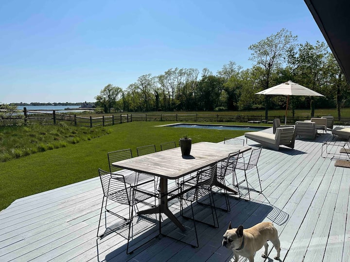 Stunning Water Views, Huge Pool, Family Resort - Shelter Island, NY