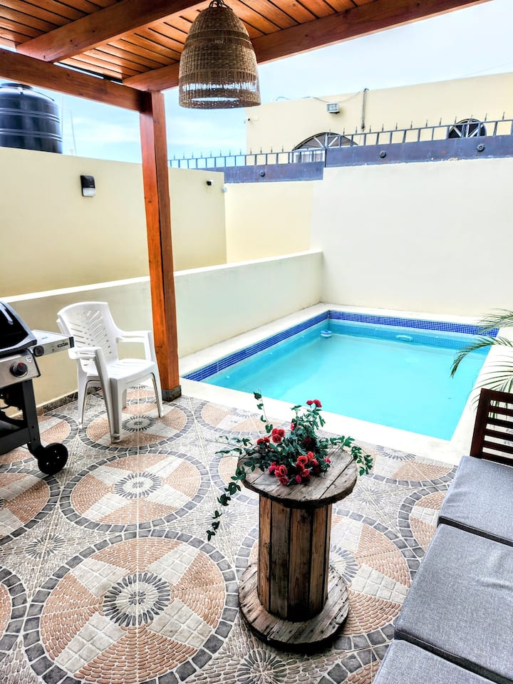 Piscina Privada, Bbq, Wi-fi - Casa Relax Lux - Puerto Plata