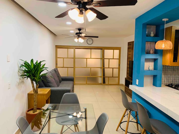 Apartamento Moderno A Mins De La Playa Y Malecon - Puerto Vallarta