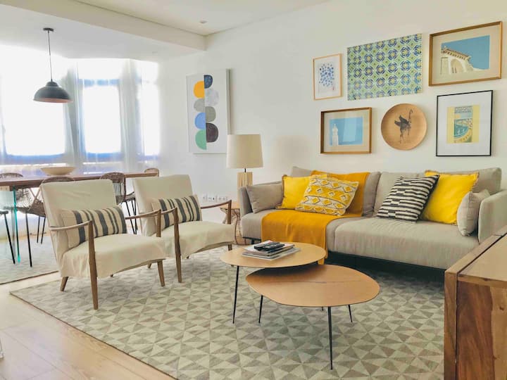 Cosy And Bright Apt In Cascais With A/c - Cascais