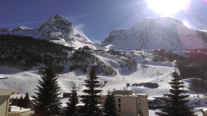 Appartement Avec Balcon Face Aux Pistes ! - Eaux-Bonnes