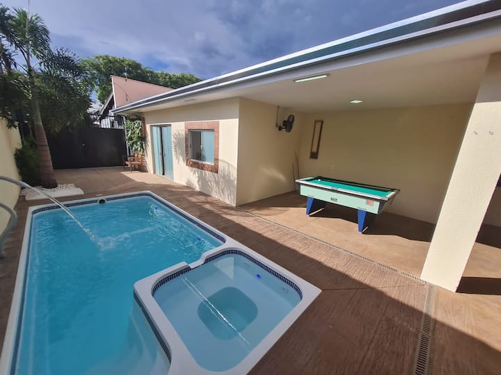 Edícula Maia Com Piscina, Casa Completa, Bilhar. - Rio das Pedras