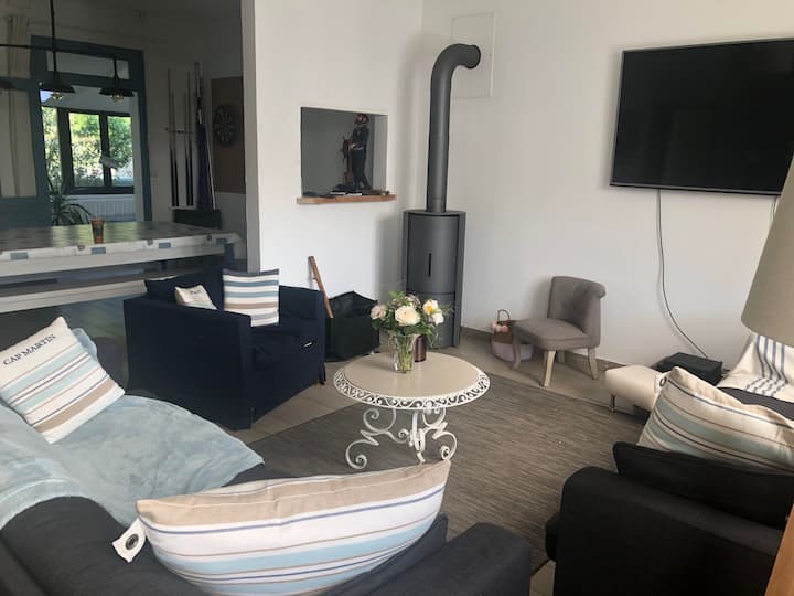 ️Familienhaus 100 Meter Strand ️ 8 Pers - Jersey