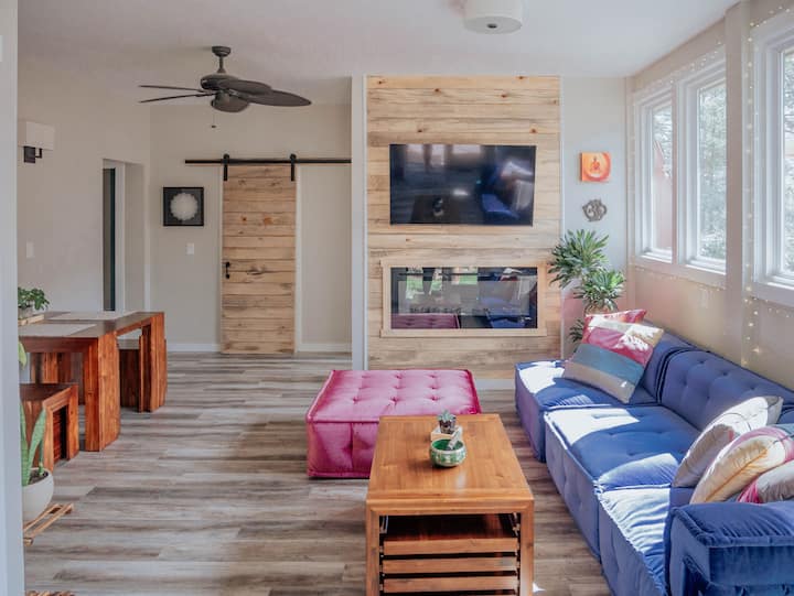 Mtn Cottage | Hot Tub, Sauna | Sunset Amphitheater - Colorado Renaissance Festival