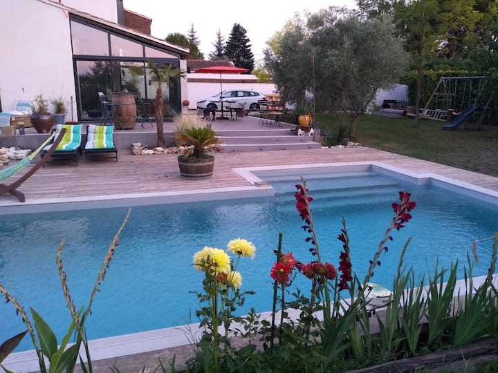 Maison Entière Jardin Piscine à Puyricard/aixenpce - Aix-en-Provence