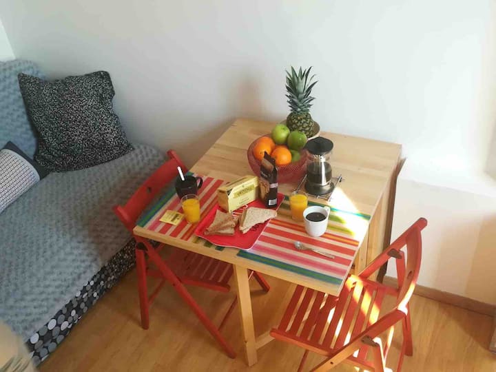 L'escale, Studio Pour 2 Face A La Gare - Valence