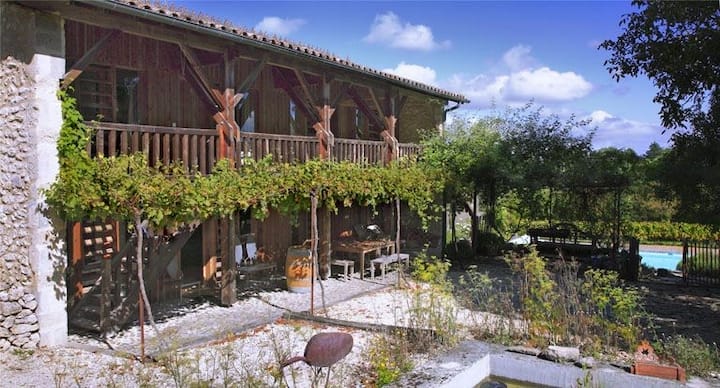 )Maison De Charme  Avec  Piscine Privative(18m/8m) - Eauze