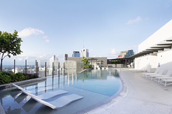 Long Stay Welcome! 1 Bed Full Apartment In Cbd - Brisbane