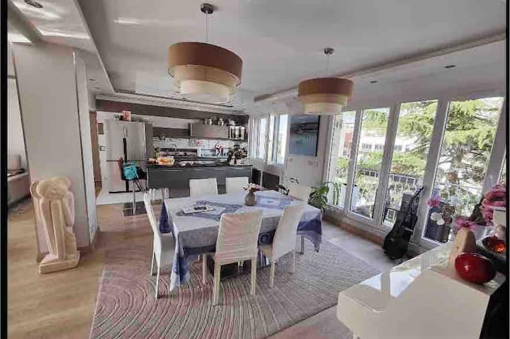 Eiffel Tower Superb Appart Lux Terrasse - Courbevoie