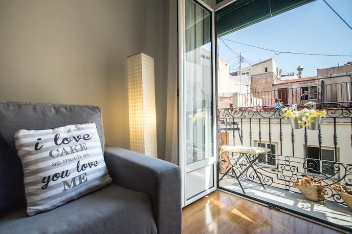 Apartamento Vintage En El Centro Y 3 Min Playa - Alicante