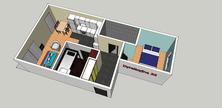 Cozy Apartment Near Bus/train Stations - Wroclaw (Breslavia)