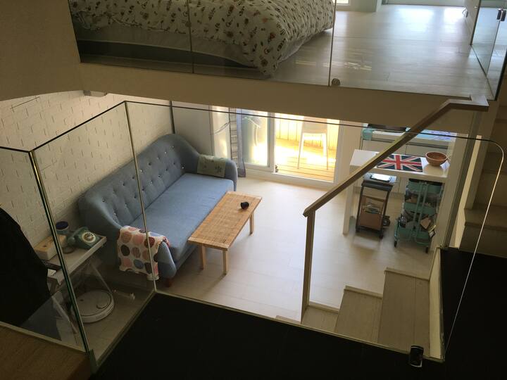 Perfect Sunny Duplex Elevator Apartment In Taipei - 시즈 구