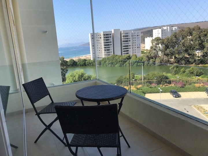 Espectacular Departamento En Papudo Laguna - Zapallar