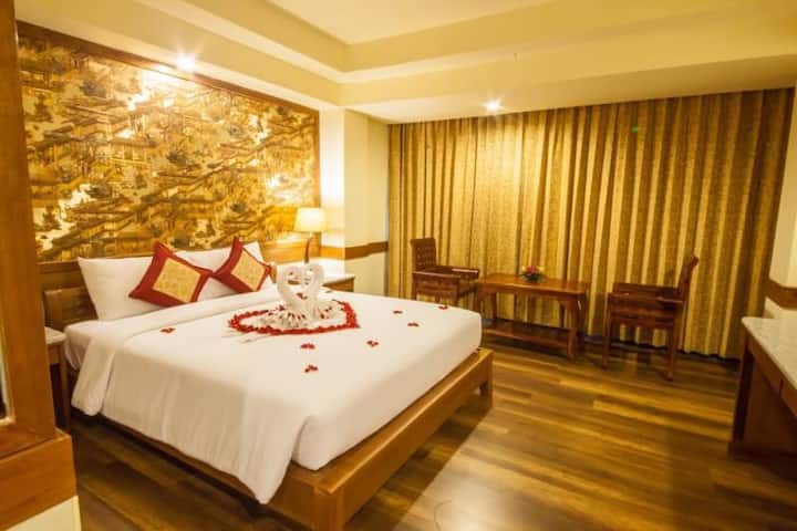 Pattaya King Size Bed Free Breakfast City Hotel 1 - Pattaya