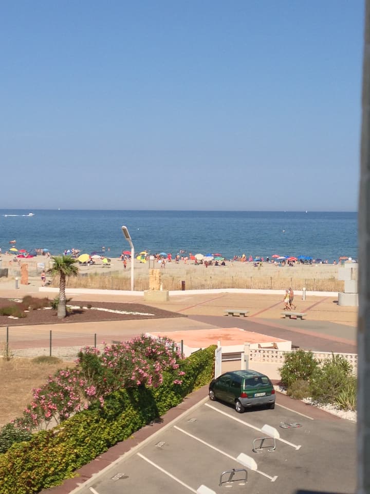 Agreable T2 30 Mètres De La Mer 4pers - Le Barcarès