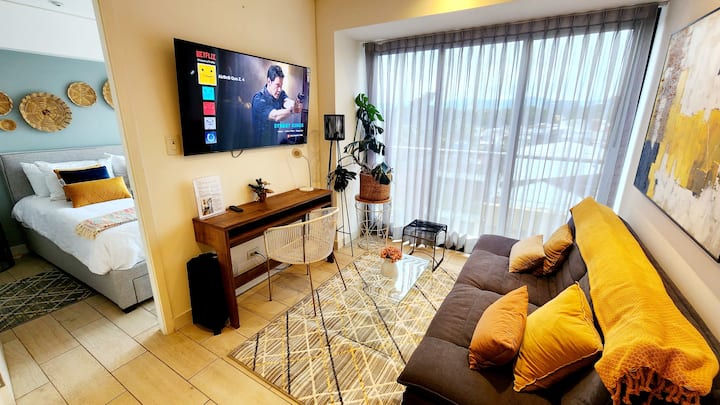 Cozy 2 Bd Apt W/2 Private Bathrooms @ Quo 4° Norte - Ciudad de Guatemala