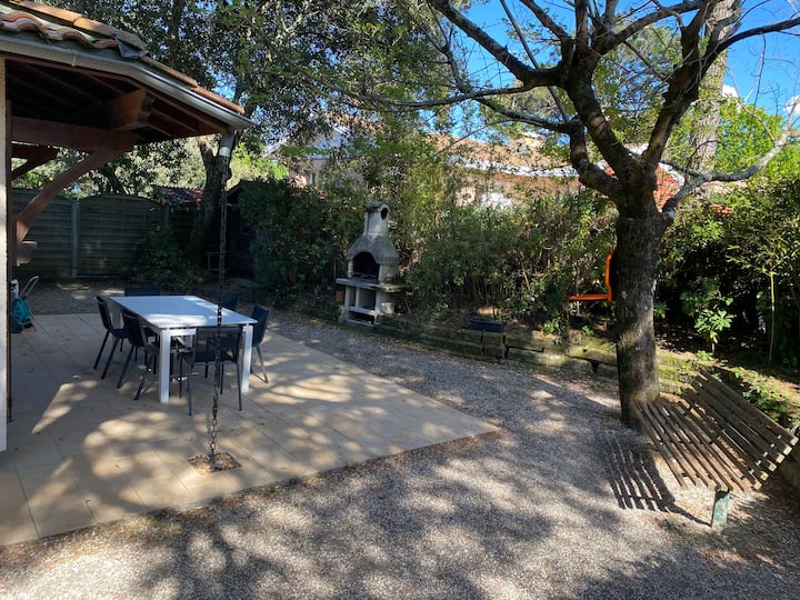 Moulleau - Maison à 10mn à Pied De La Plage - Arcachon