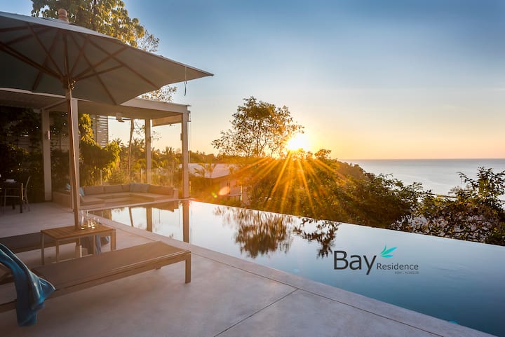 Baan Sila 3br Large Pool, Sea View, Open Space - Ko Pha Ngan