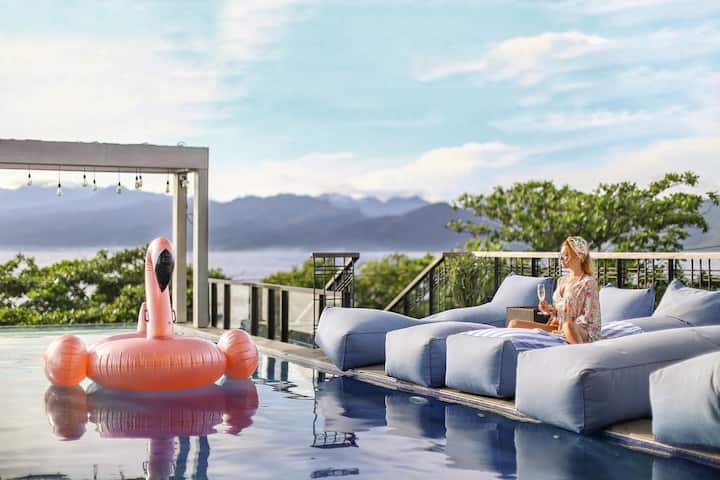 Gili T Beachfront Hotel+breakfast At Central Area - Gili-Inseln