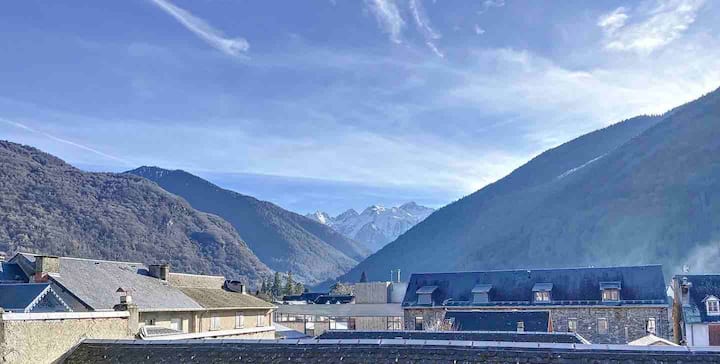 Vue Montagne, T4 Au Centre De La Ville-6 à 8 Pers - Bagnères-de-Luchon