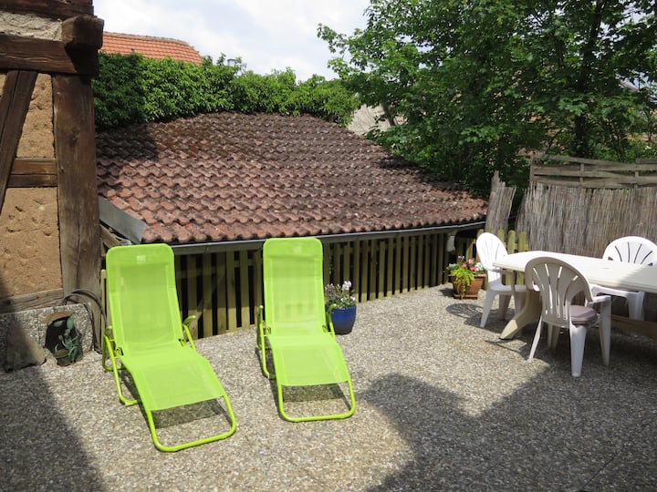 Dambach-la-ville : Maison Typique + Terrasse 2-5p - Sélestat