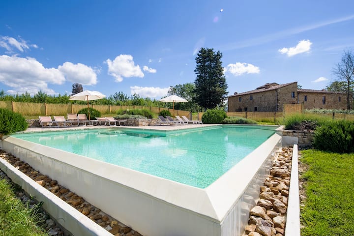 Stone-built Farmhouse With Pool By Vacavilla - Тоскана