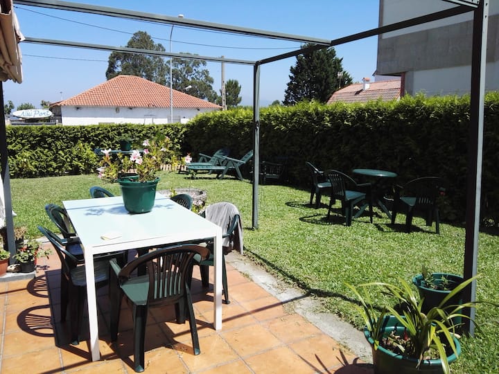 Apartamento Con Jardín Privado Frente A La Playa - Nigrán