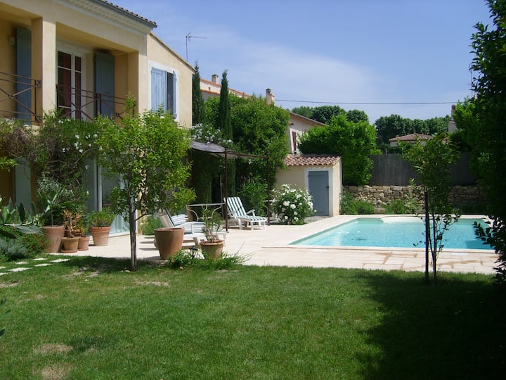 Villa Familiale  6-8 Pers,  Piscine, Prox Aix-prov - Saint-Cannat