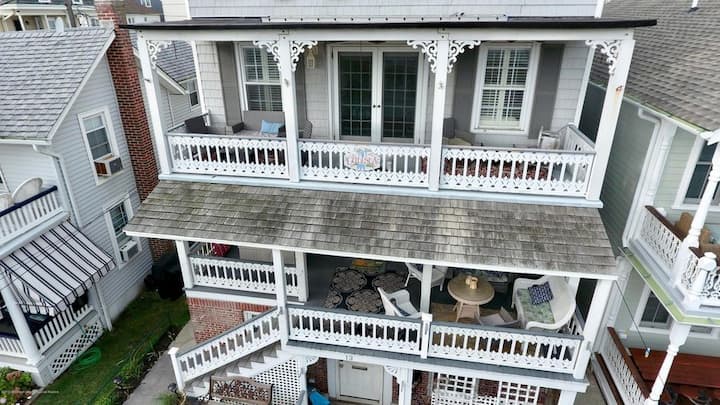 Ocean Grove Beach Block Sleeps The Extended Family - Asbury Park, NJ
